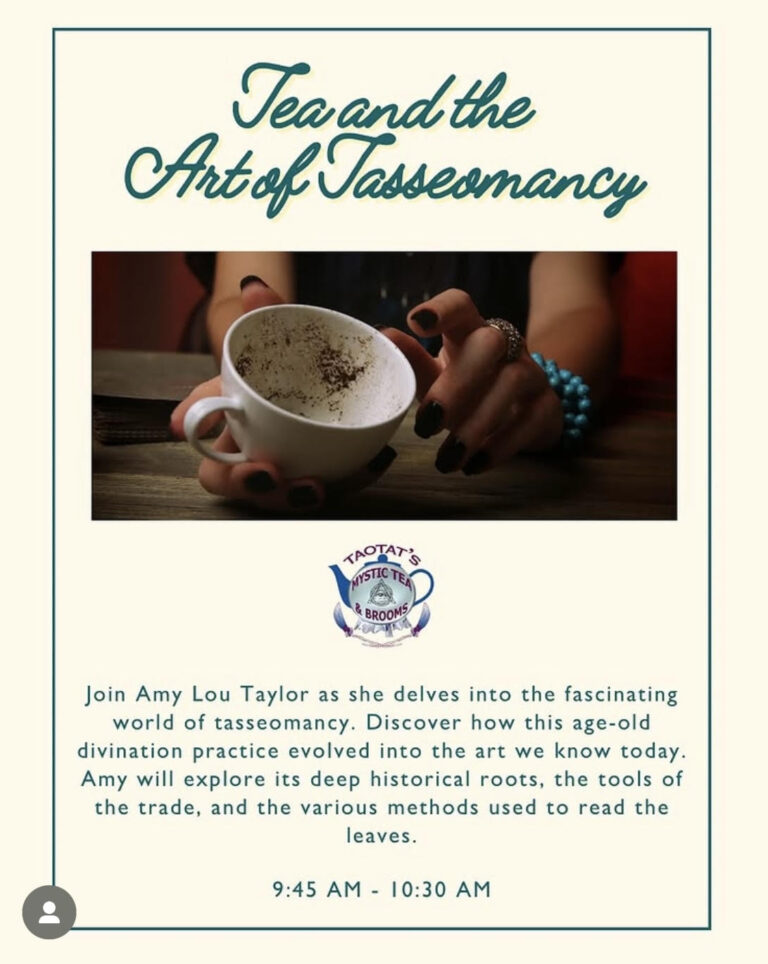 Tea & the Art of Tasseomancy -Milton Tea Fest - TAOTAT's Mystic Tea and ...